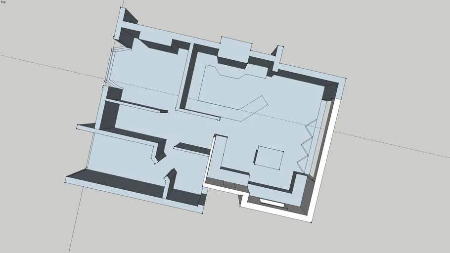 ground floor plan | 3D Warehouse
