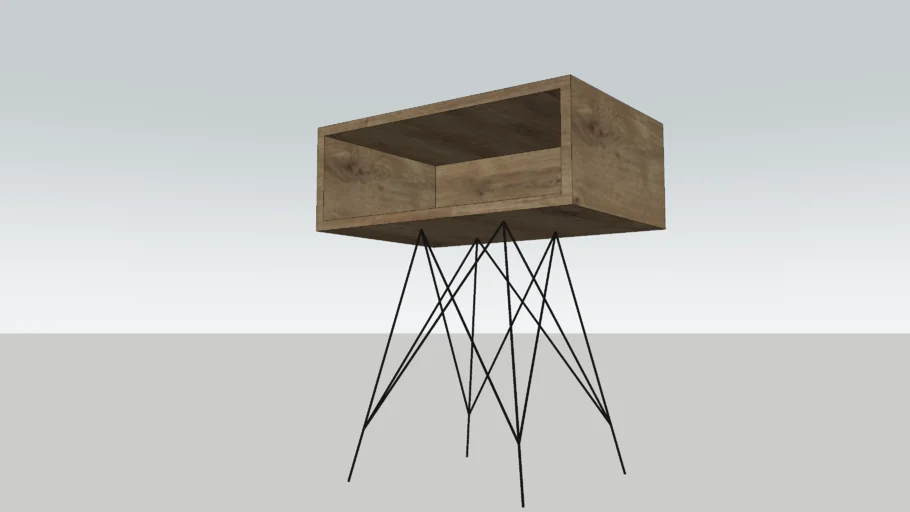 Modern bedside table | 3D Warehouse