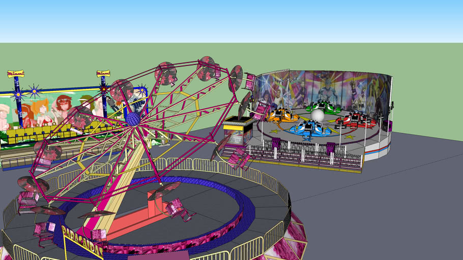 parque de diversoes | 3D Warehouse