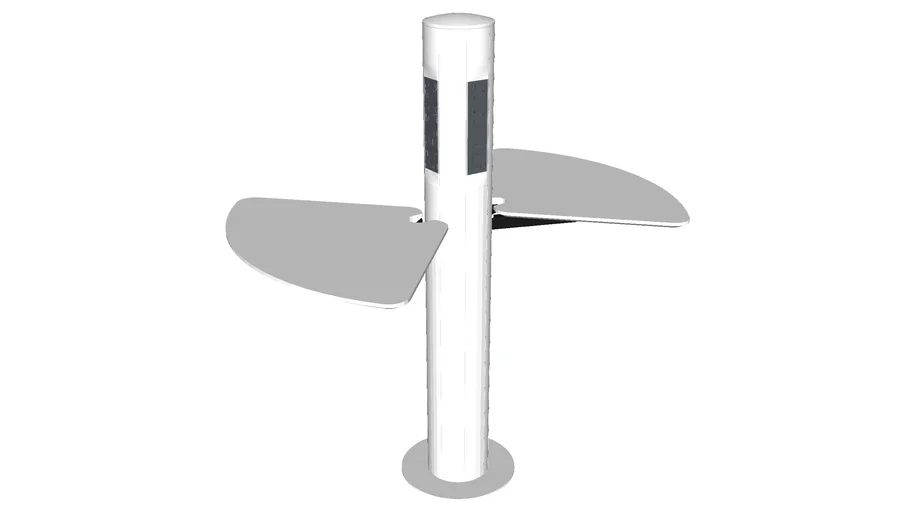 Tube Station - Laptop touchdown station | 3D Warehouse