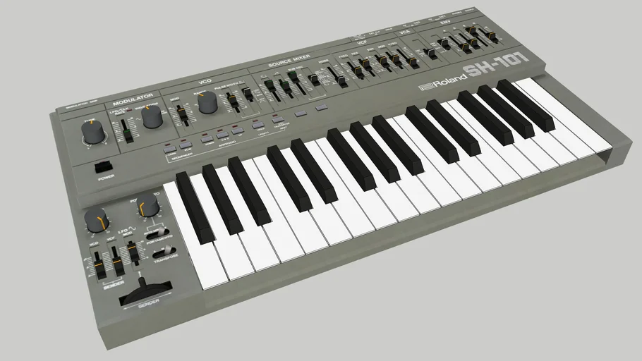 Roland SH-101 | 3D Warehouse