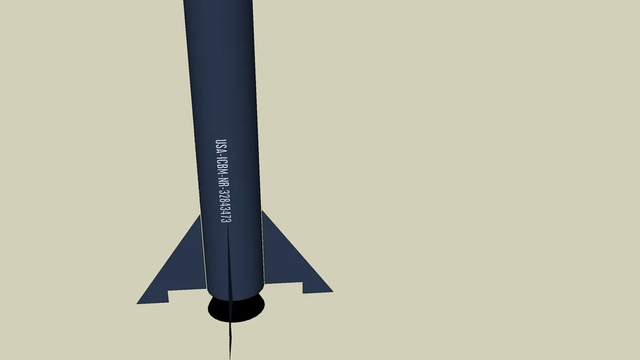 ICBM rocket | 3D Warehouse