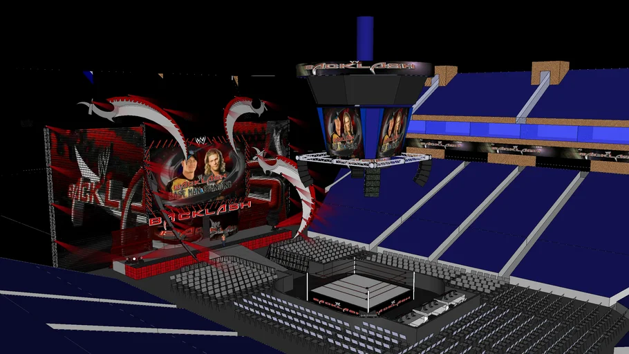WWE Backlash 2009 Stage | 3D Warehouse