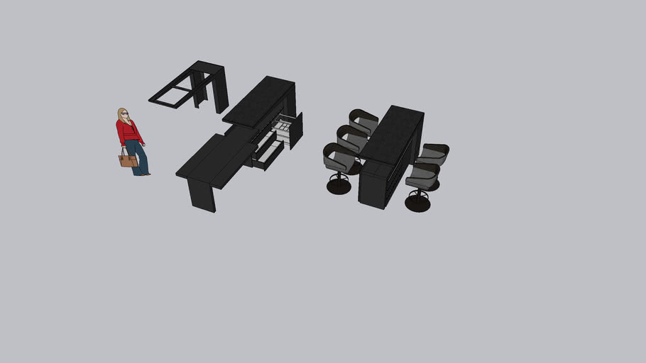 bar table | 3D Warehouse