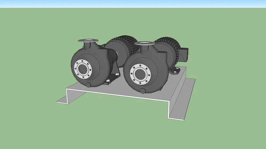 Pump installation | 3D Warehouse