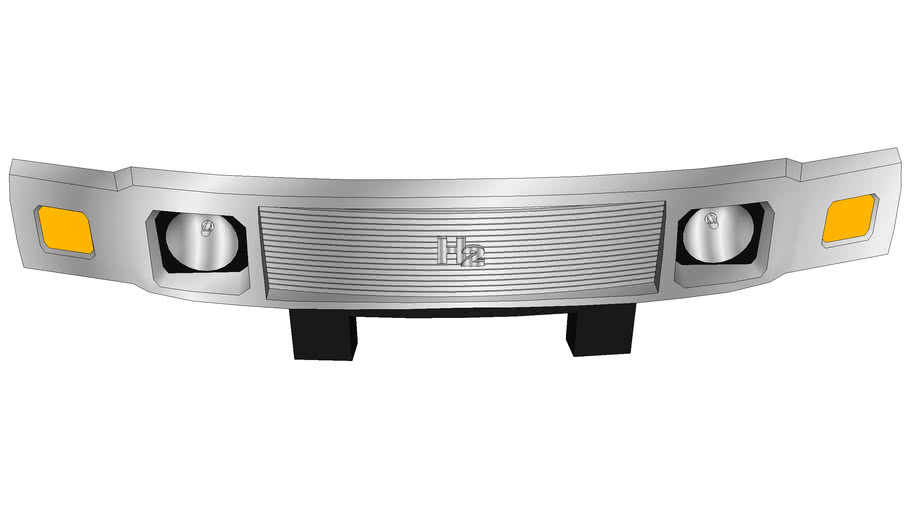 custom hummer h2 grill | 3D Warehouse