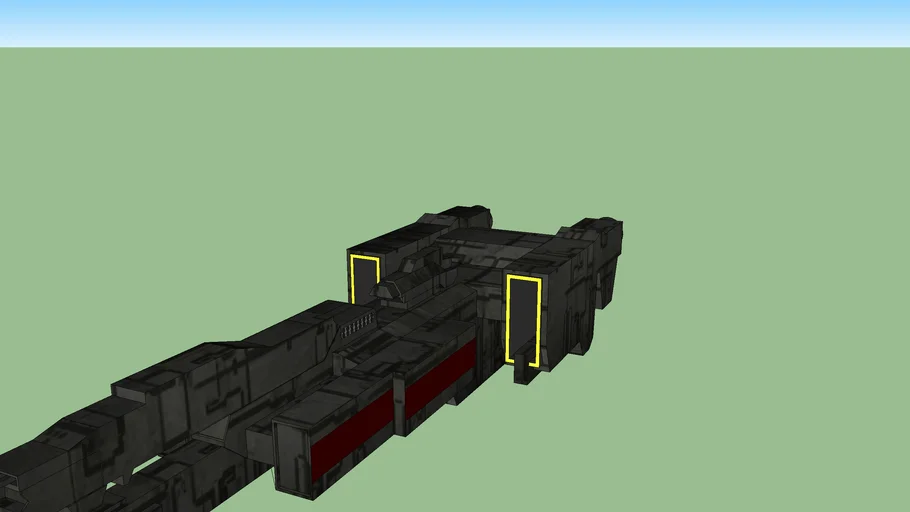 Unsc Frigate (size Correct) | 3D Warehouse