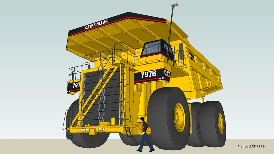 CAT 797b | 3D Warehouse