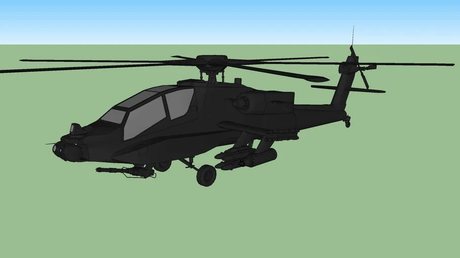 Concept attack helicopter | 3D Warehouse