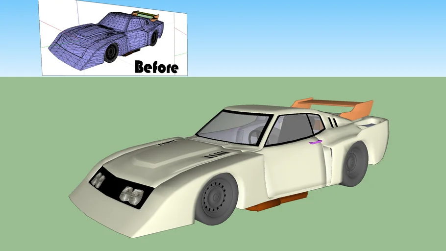 Toyota Celica Turbo race car (IMPORT) | 3D Warehouse