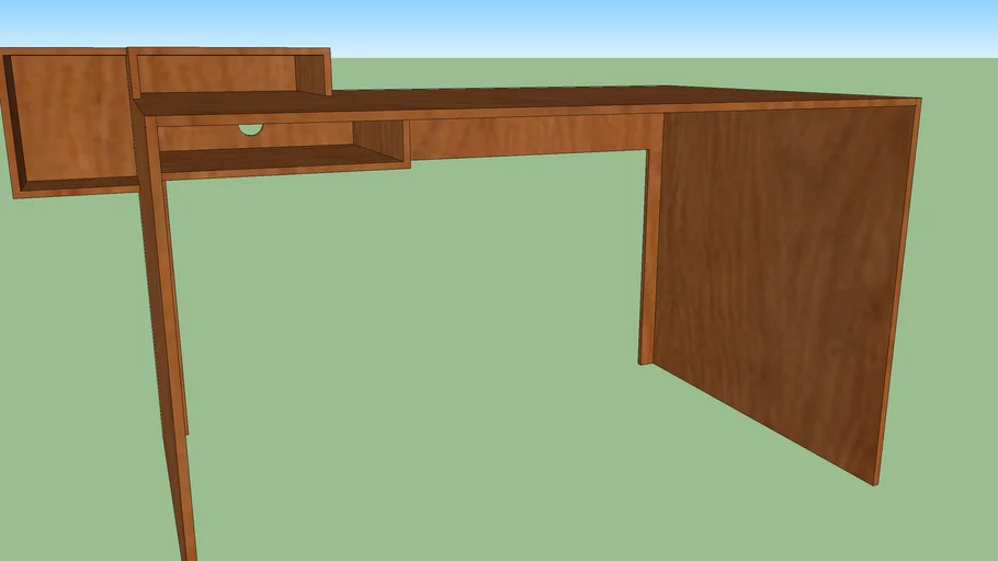computer desk | 3D Warehouse