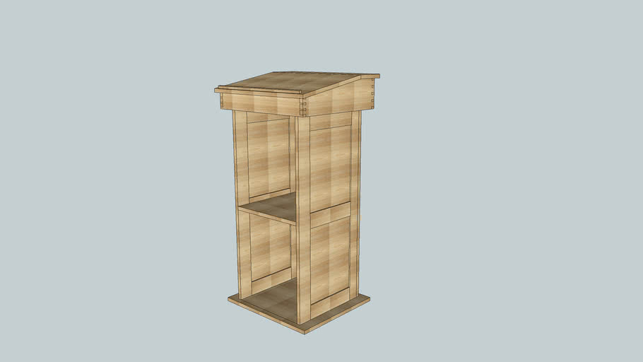Lectern/Pulpit | 3D Warehouse
