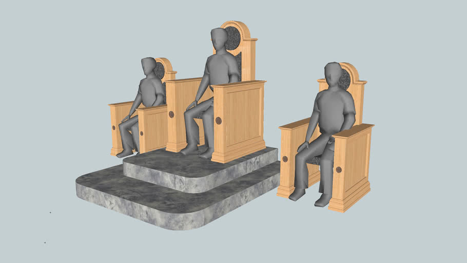 Priests Chairs | 3D Warehouse
