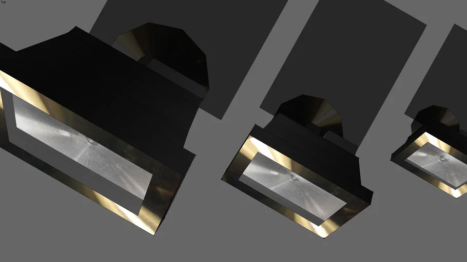 LED chip Mounted flood lights | 3D Warehouse