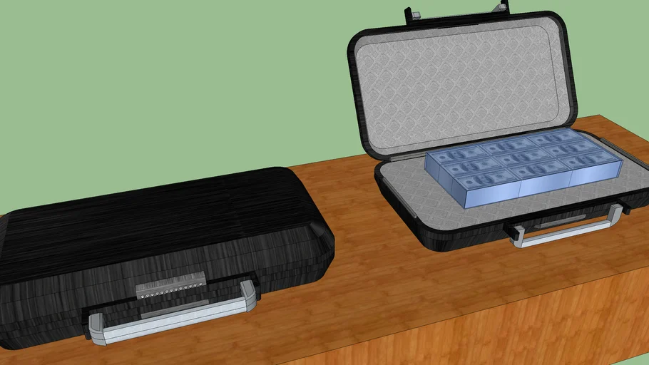money suitcase | 3D Warehouse