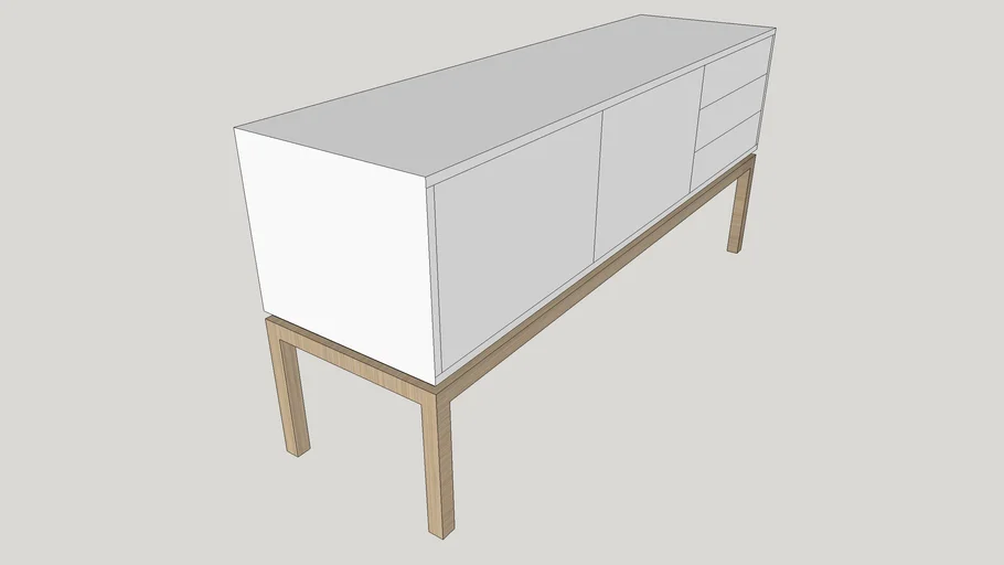 Buffet Quartzo Muma | 3D Warehouse