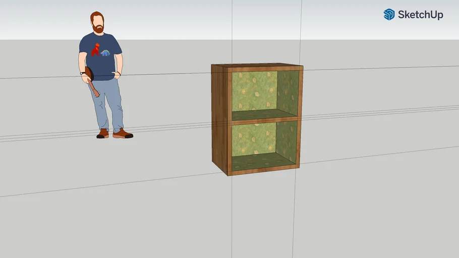 Simple bookcase | 3D Warehouse