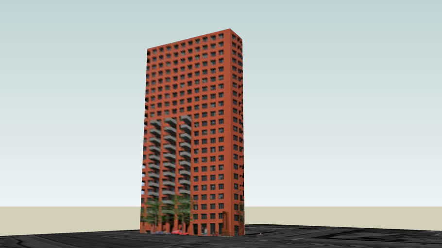 Obydick Red Building | 3D Warehouse