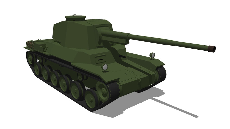 Japanese Type 3 Chi-Nu Medium Tank | 3D Warehouse