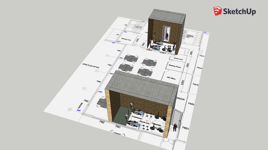 Gym Visual | 3D Warehouse