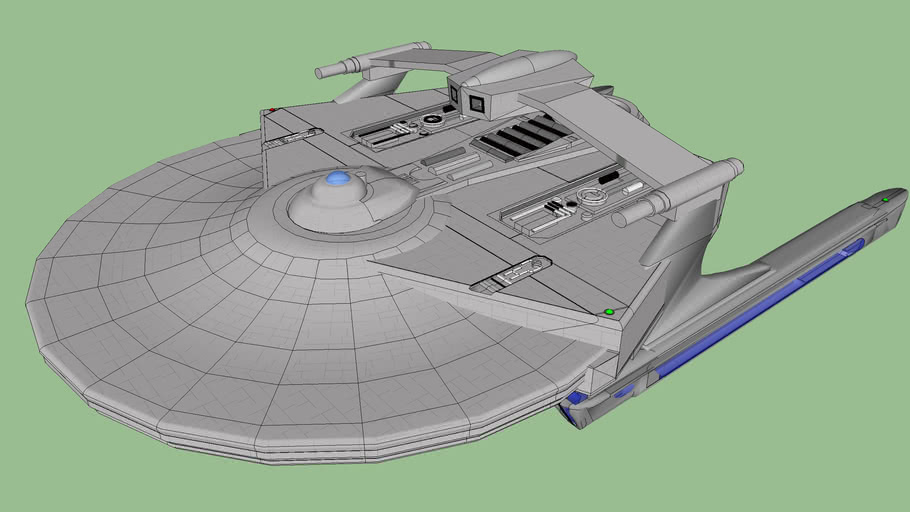 Miranda class (USS Reliant, Wrath of Khan) (revised) | 3D Warehouse