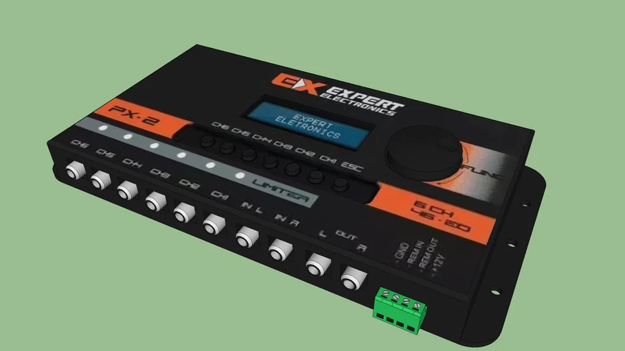 Mesa Crossover Expert Eletronics PX-2 | 3D Warehouse