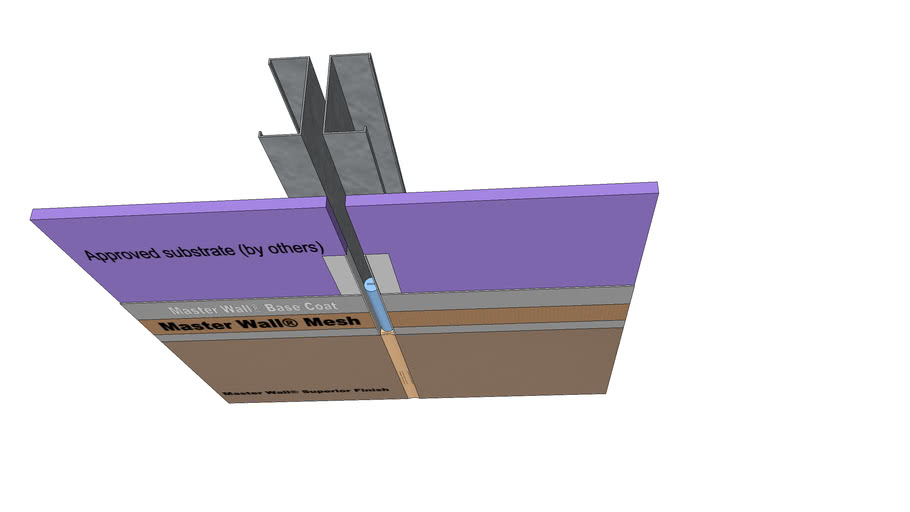 SOF10 SOFFIT BUILDING EXPANSION JOINT | 3D Warehouse