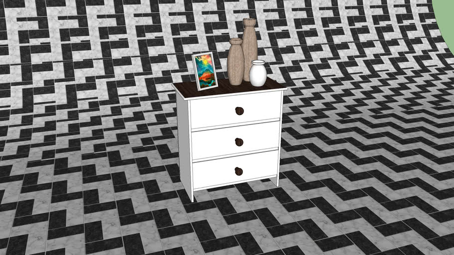 bedside table | 3D Warehouse
