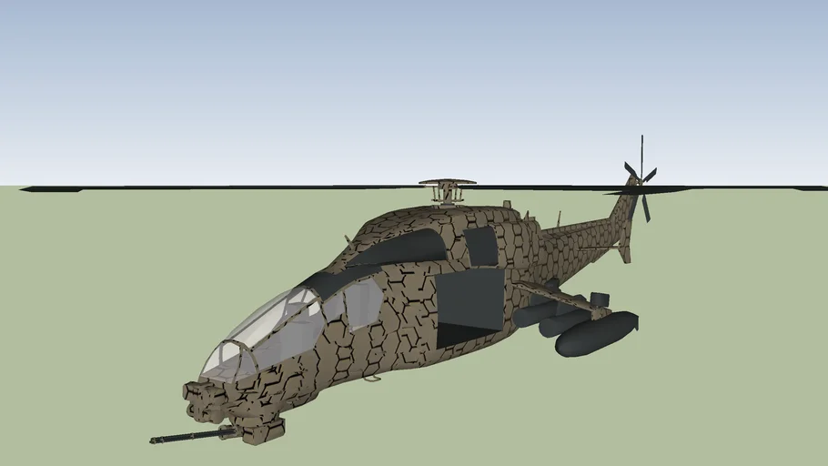 Crysis Warhead Asian Helicopter | 3D Warehouse