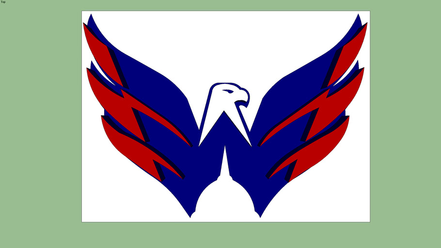 Washington Capitals Alternate Logo | 3D Warehouse