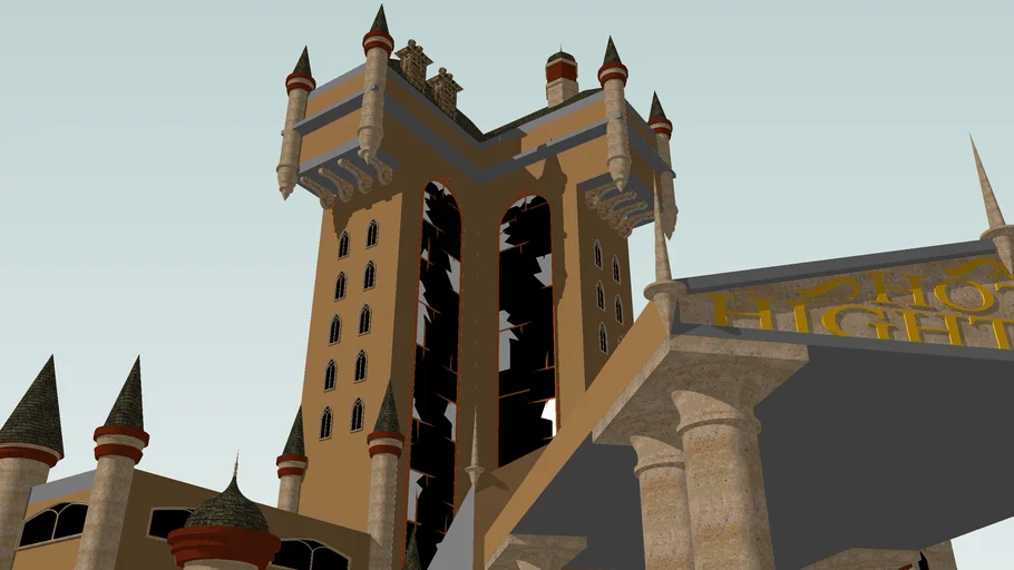 The Tower of Terror | 3D Warehouse