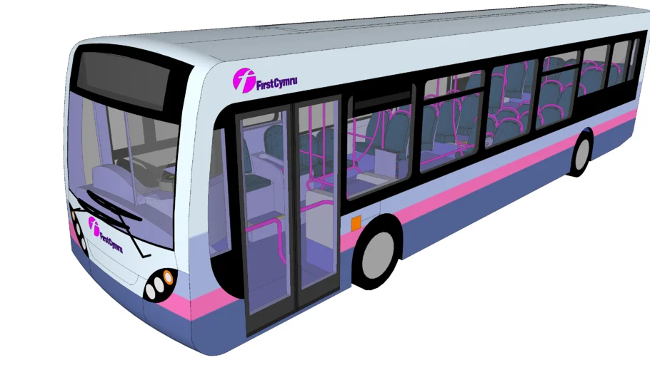 First Cymru Enviro 200 | 3D Warehouse