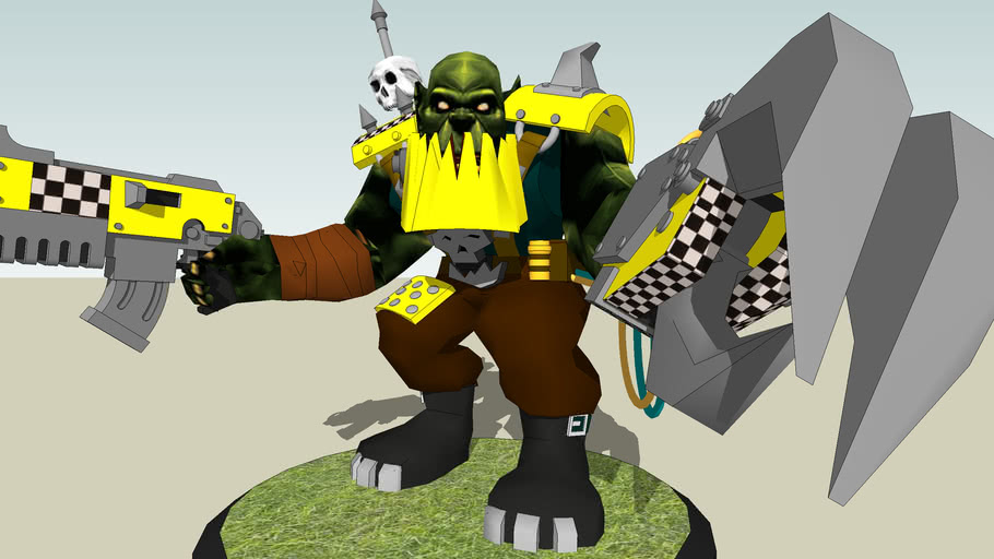 Ork Nob with Power Claw | 3D Warehouse