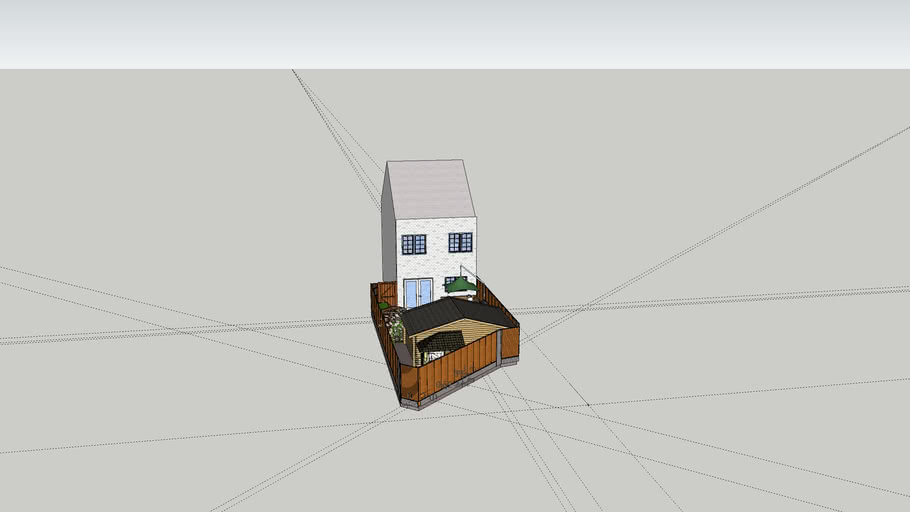 Awful Persimmon Hanbury Garden Plan | 3D Warehouse