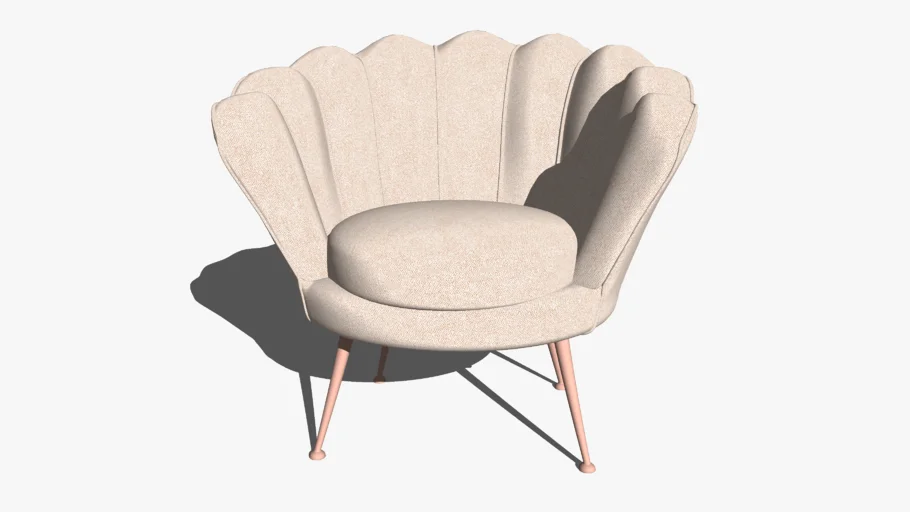 shell armchair | 3D Warehouse