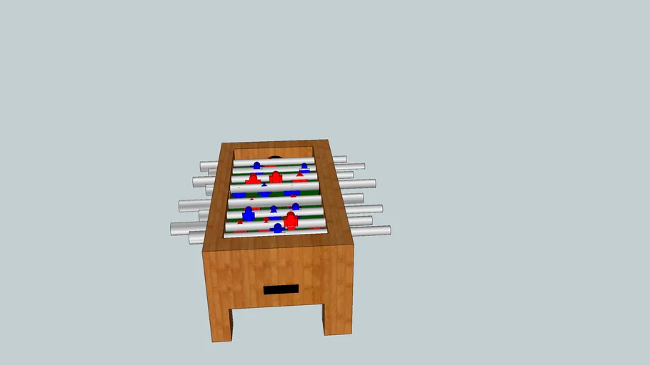 Foosball Table | 3D Warehouse