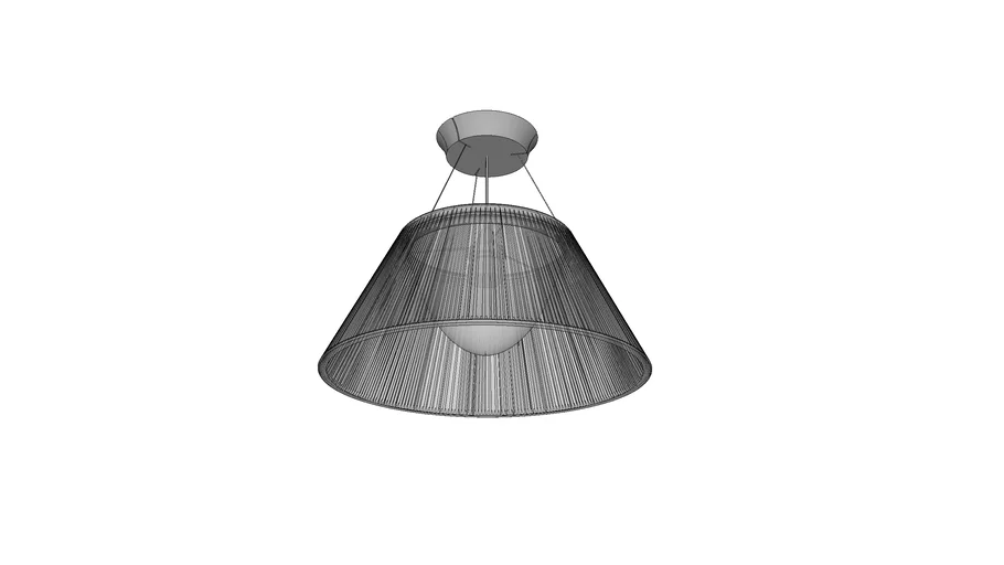 flos Romeo Moon Suspension F0003000 | 3D Warehouse