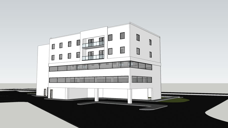 Mixed use building | 3D Warehouse