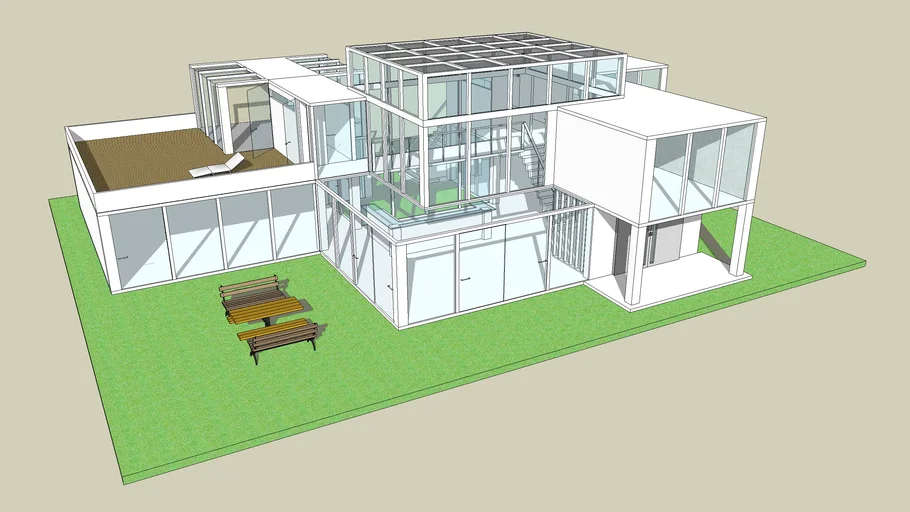 Glass House | 3D Warehouse