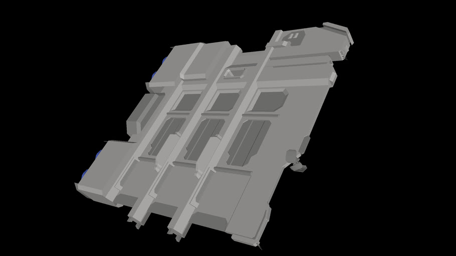 UNSC Cradle | 3D Warehouse
