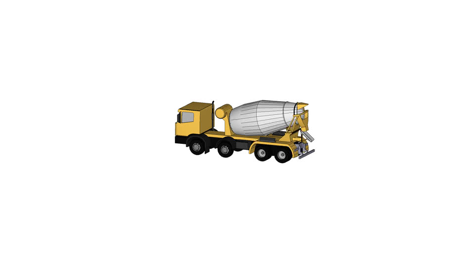 concrete mixer | 3D Warehouse