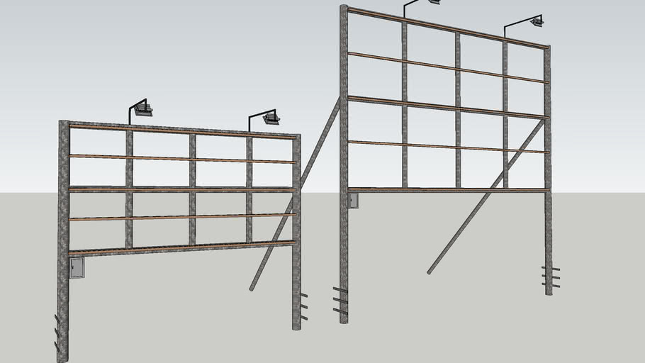 Papan Informasi | 3D Warehouse