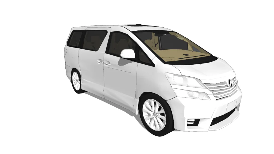 Toyota Vellfire | 3D Warehouse