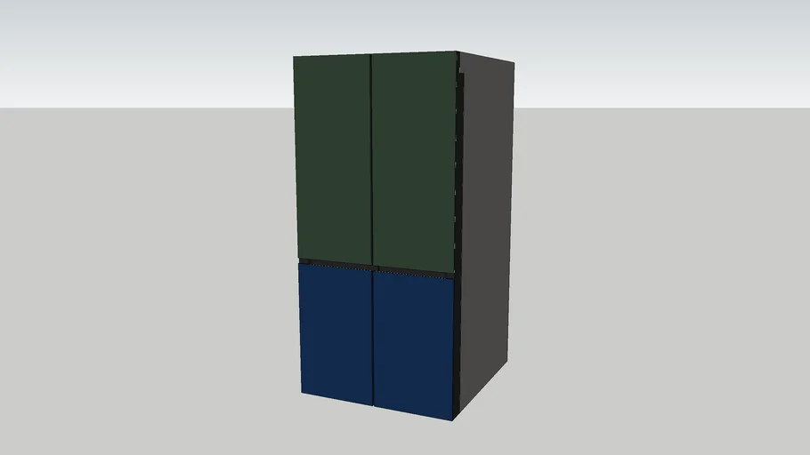 Samsung Bespoke refrigerator | 3D Warehouse