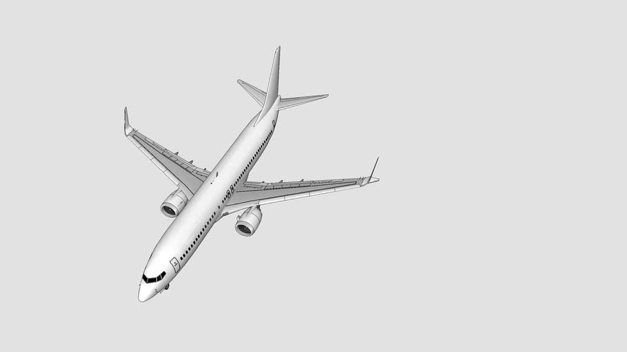 Boeing 737max8 Template | 3D Warehouse