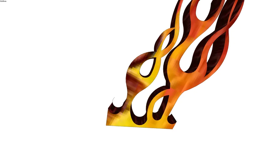 FLAMES3 DECAL BY DOITALL | 3D Warehouse