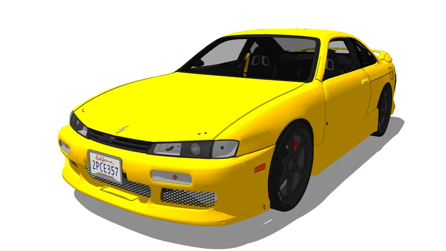Nissan Silvia S14 | 3D Warehouse