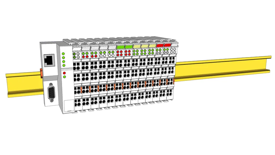 Automate WAGO 750-830 | 3D Warehouse