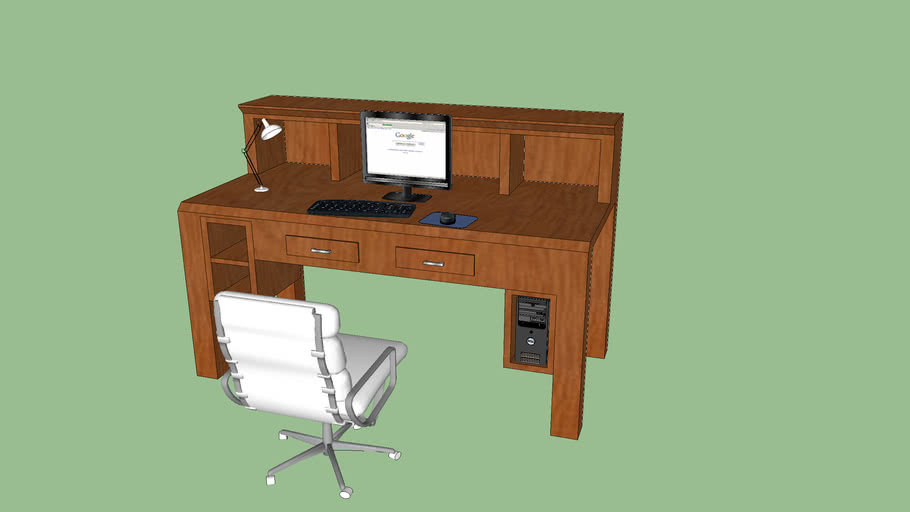 Office desk | 3D Warehouse
