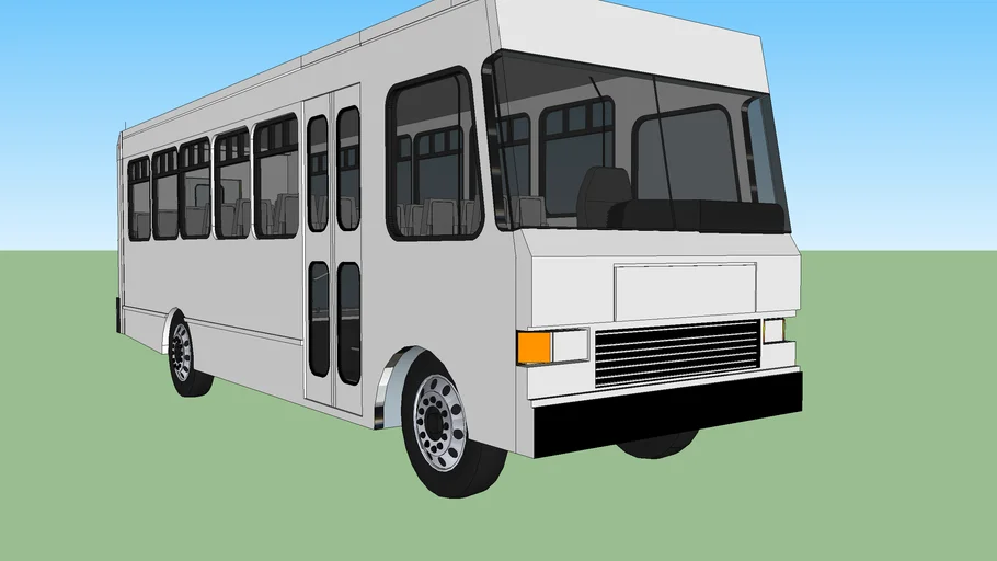 2002 StarTrans President FE (33-pass) shutttle bus | 3D Warehouse